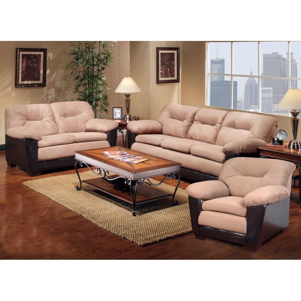 Bridget Plush Sofa - Pillow Top Arms, Victory Sepia Cushions | DCG Stores