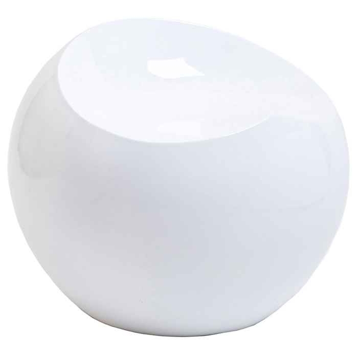 Plop High Gloss Spherical Stool | DCG Stores