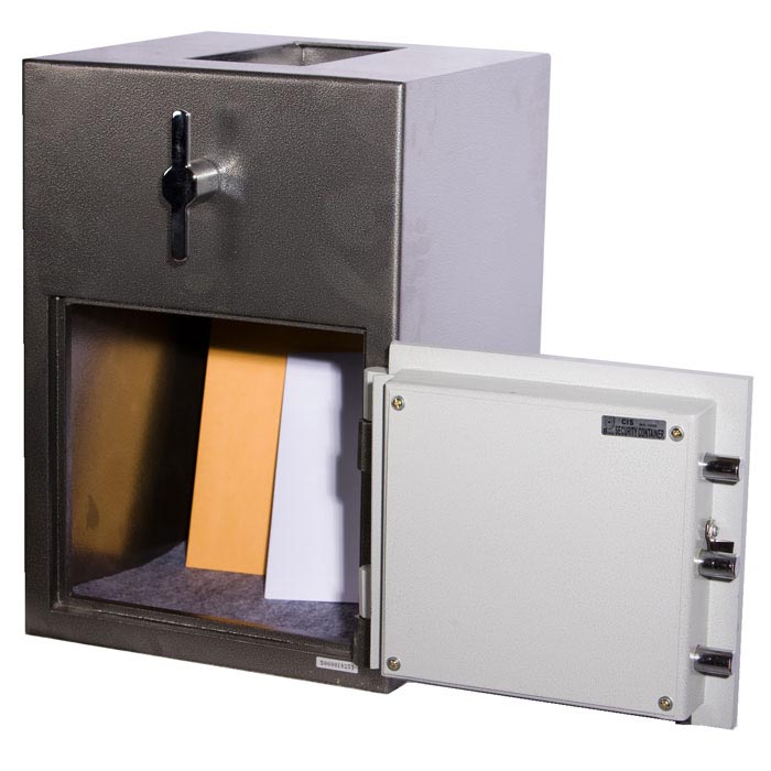 Rotary Hopper Deposit Safe w/ Key Lock - RH-2014K | DCG Stores