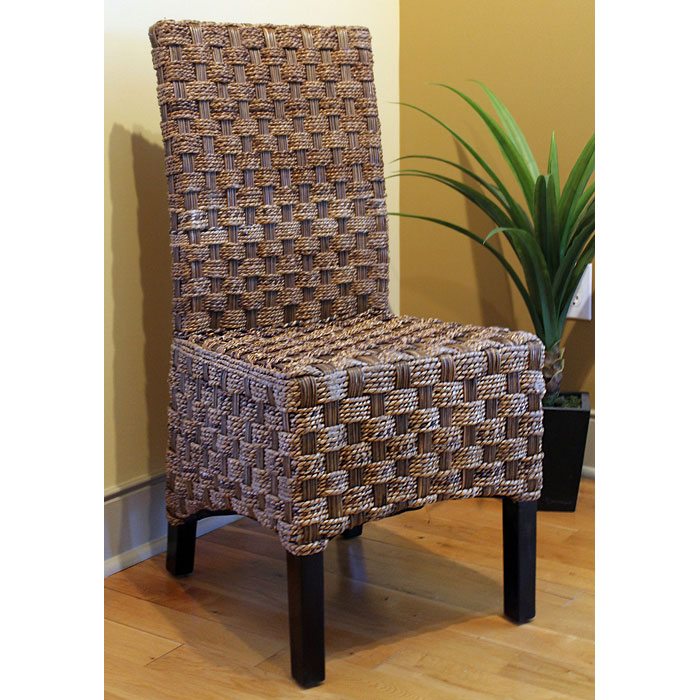 Manila Abaca Dining Chair - High Back | DCG Stores