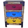 Constance 3-Drawer Chest - Multicolored Drawers | DCG Stores