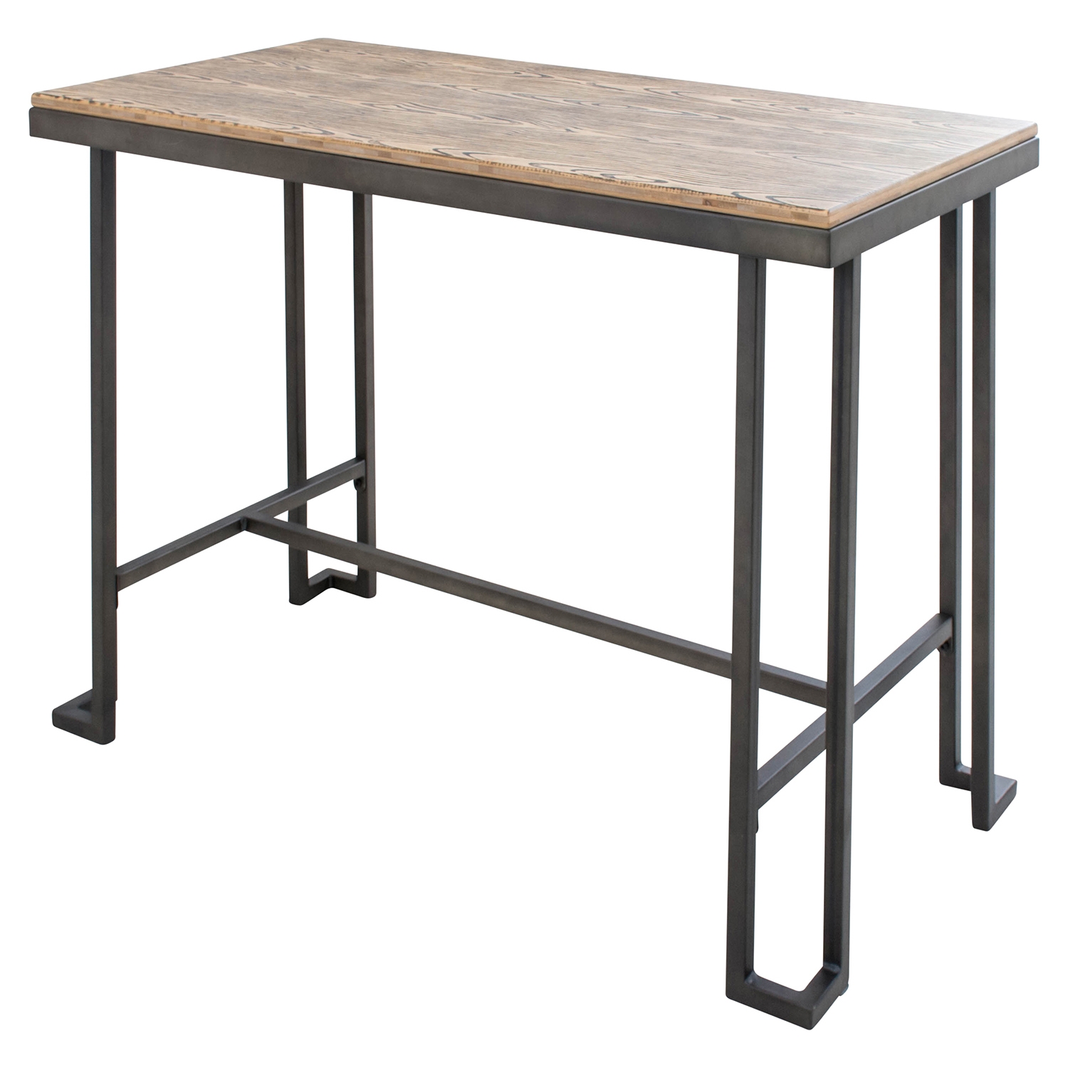 Roman Counter Table - Wooden Top, Antique Frame | DCG Stores