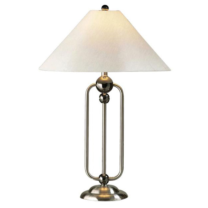 Atlas Contemporary Table Lamp with White Shade (Set of 2) | DCG Stores