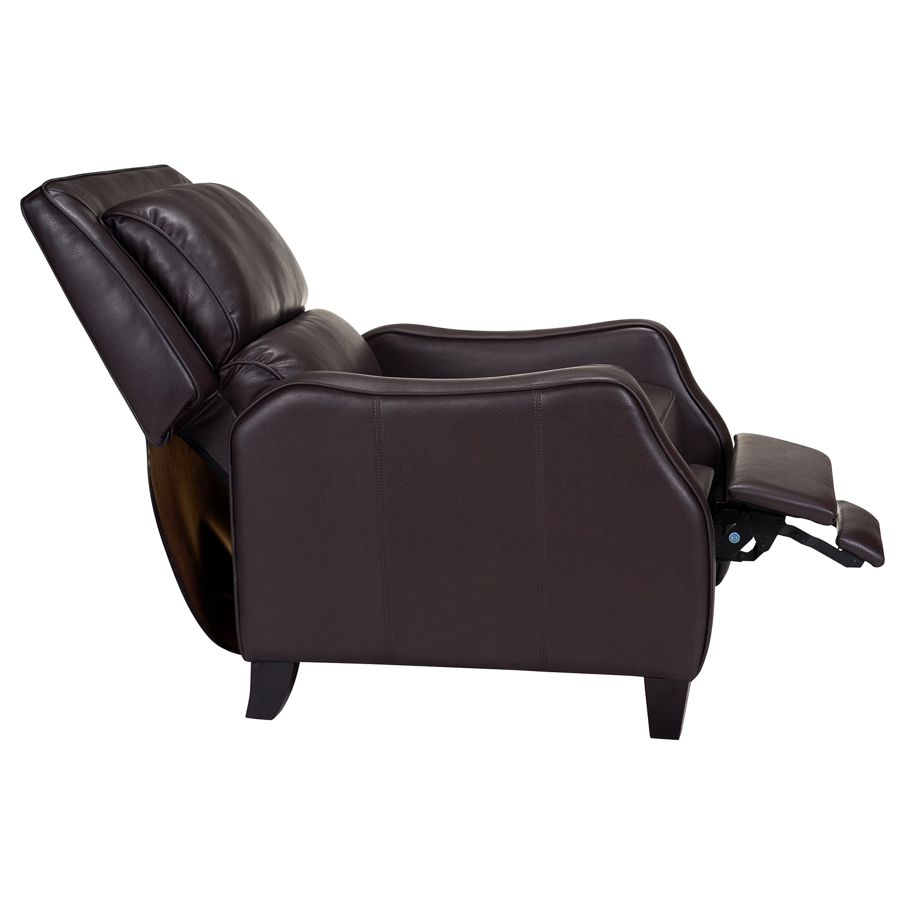 Duncan Leather Recliner - Belmont Brown | DCG Stores