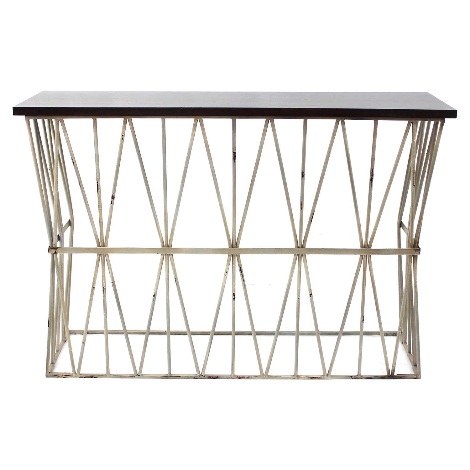 Metal Console Table with MDF Top | DCG Stores