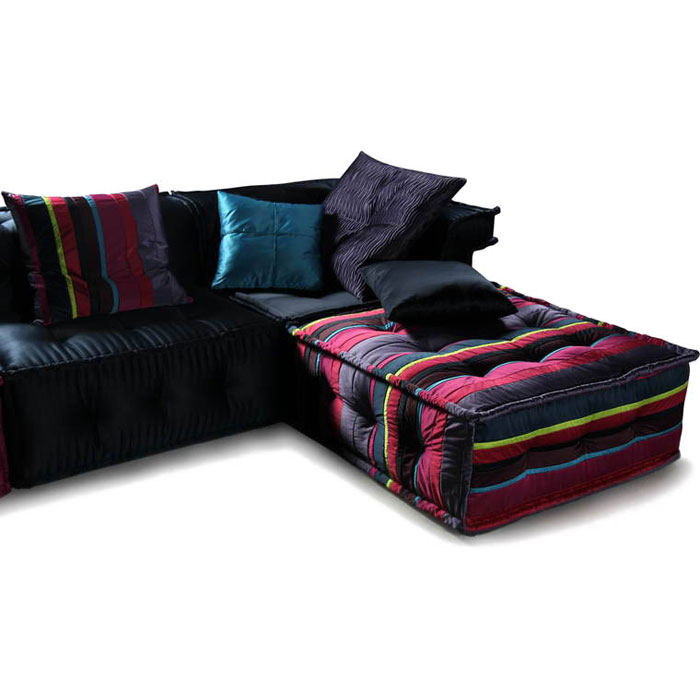 Chloe Multi-Colored Modular Sectional Sofa | DCG Stores