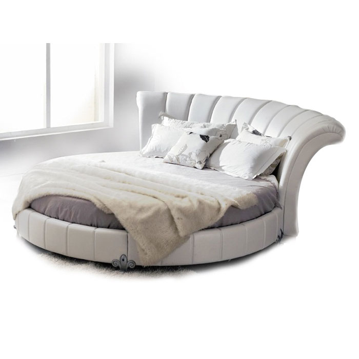 Venetian Bedroom Set with Round Leather Bed | DCG Stores
