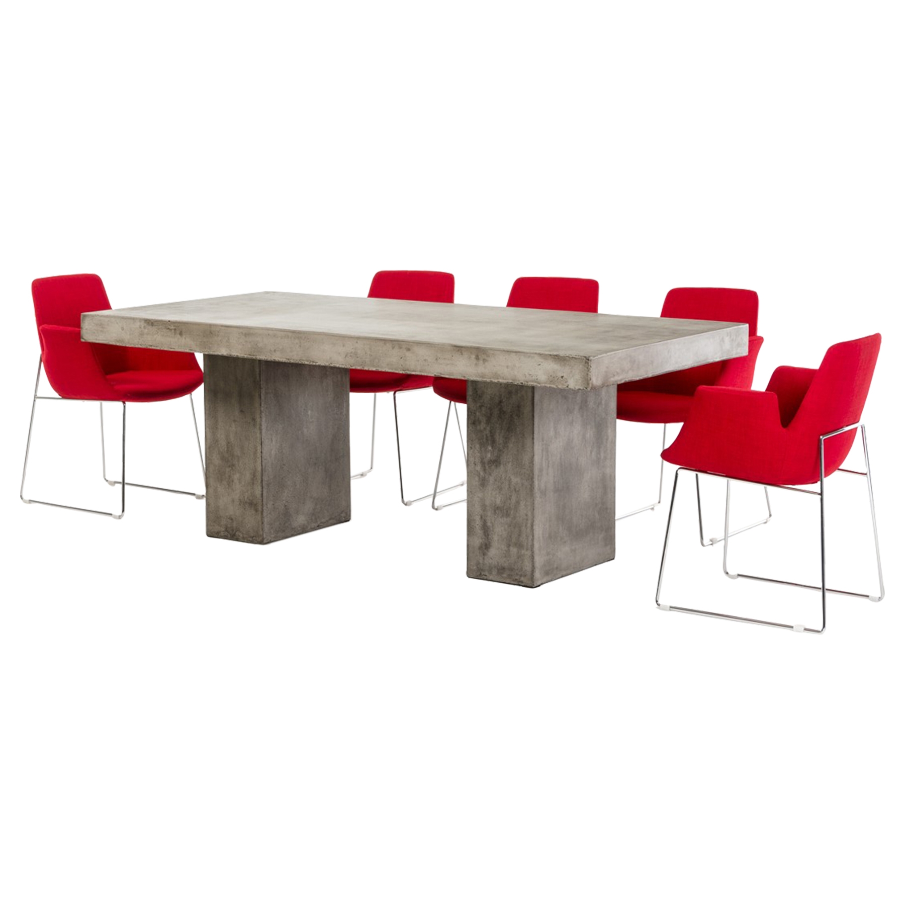 Modrest Saber Dining Table - Gray | DCG Stores