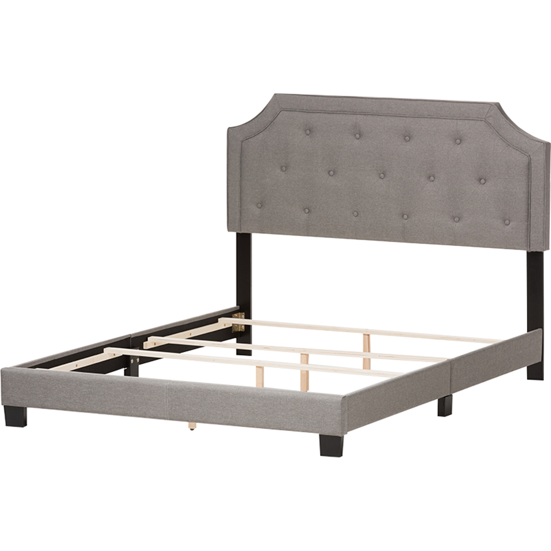 Willis Upholstered Bed - Cut-Out Headboard | DCG Stores